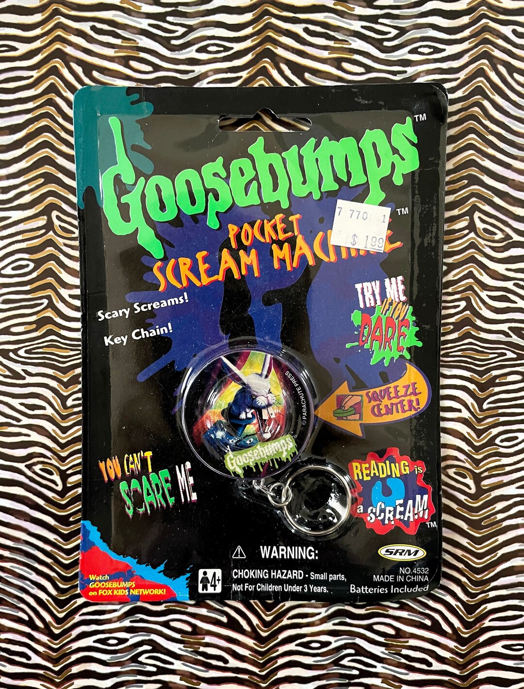 Vintage Goosebumps Pocket Scream Machine - Etsy