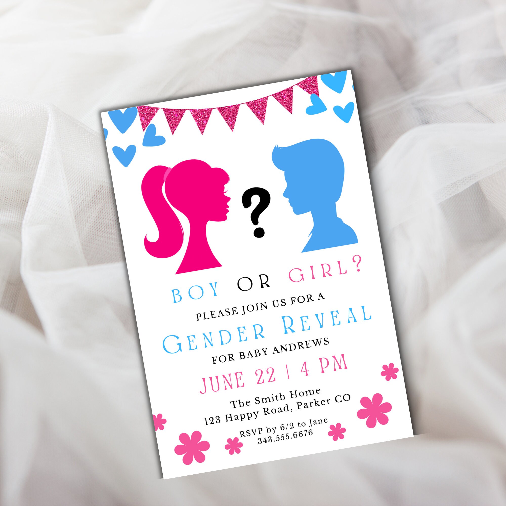 Iconic Gender Reveal | Barbie | Vintage | Nostalgic | Gender Reveal ...