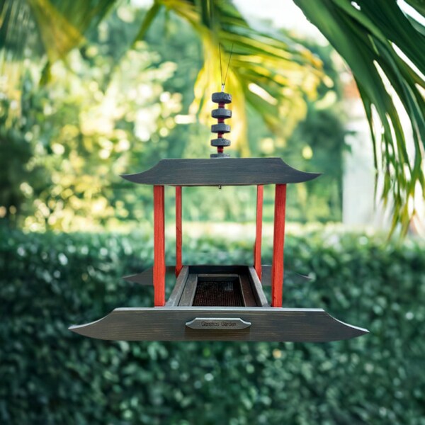 Pagoda Birdhouse - Etsy