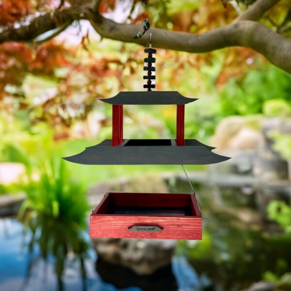 Pagoda Birdhouse - Etsy