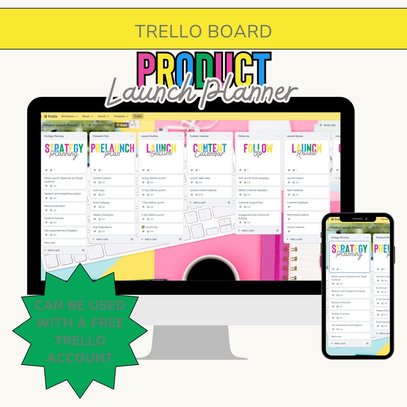 Course Launch Planner, Launch & Sell Your Online Course Planner ...