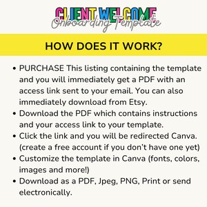 Onboarding Packet, Welcome Guide, Client Onboarding Template, New ...