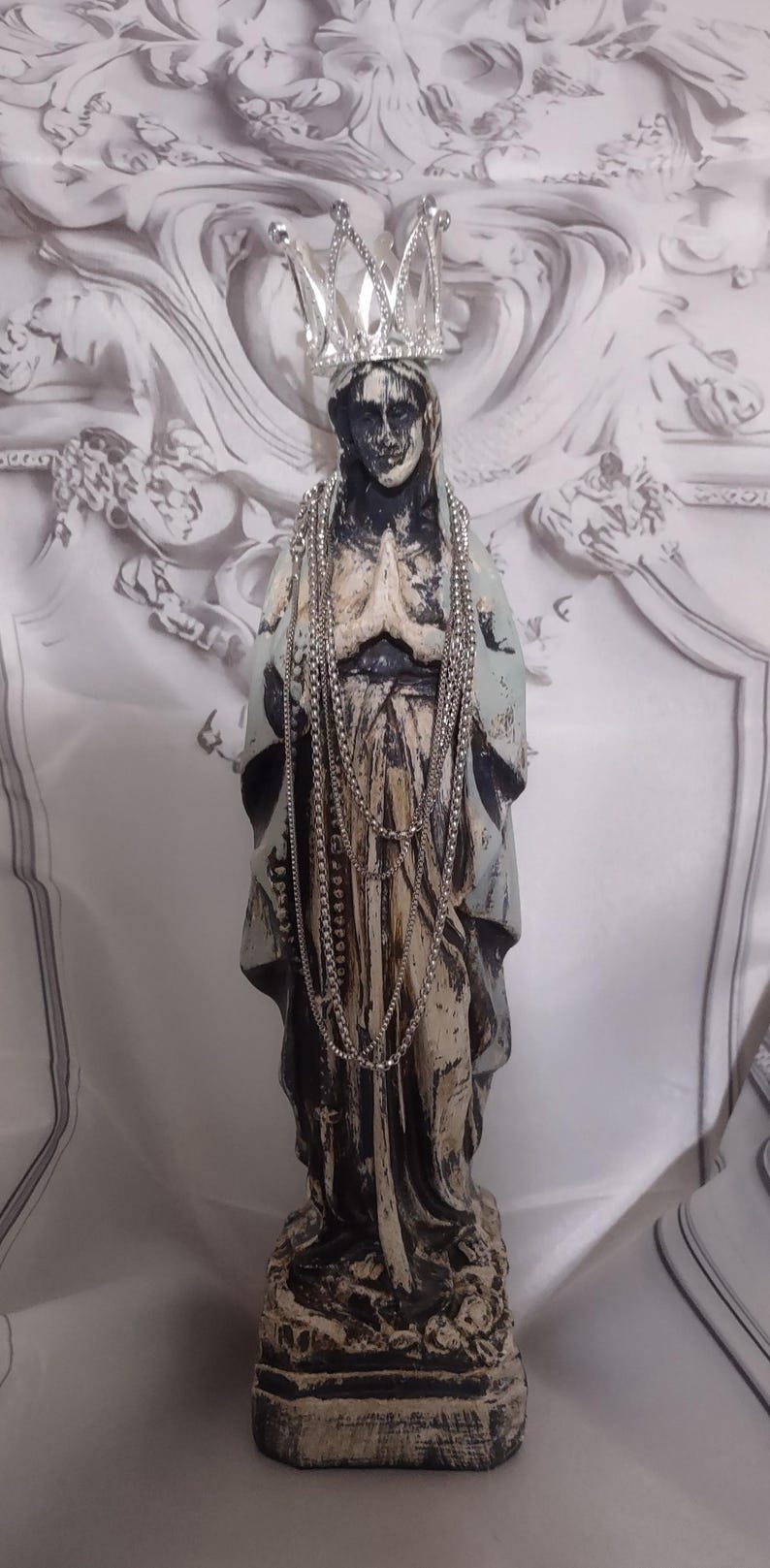 Virgin Mary Statue Etsy