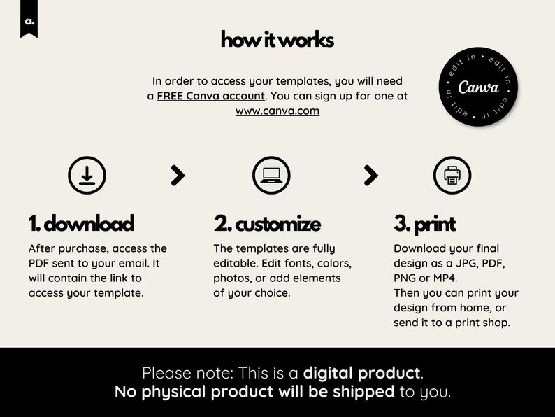 Social Media Invoice, Custom Invoice, Minimalist Bill of Sales, Small ...
