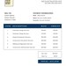Social Media Invoice, Custom Invoice, Minimalist Bill of Sales, Small ...