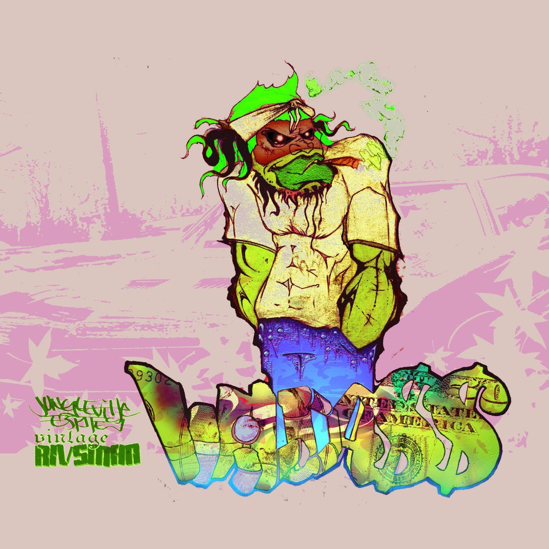 Wild ASS: Digital Wall Art. Thug Art. Rock. Hip Hop. Black Art. Pop ...