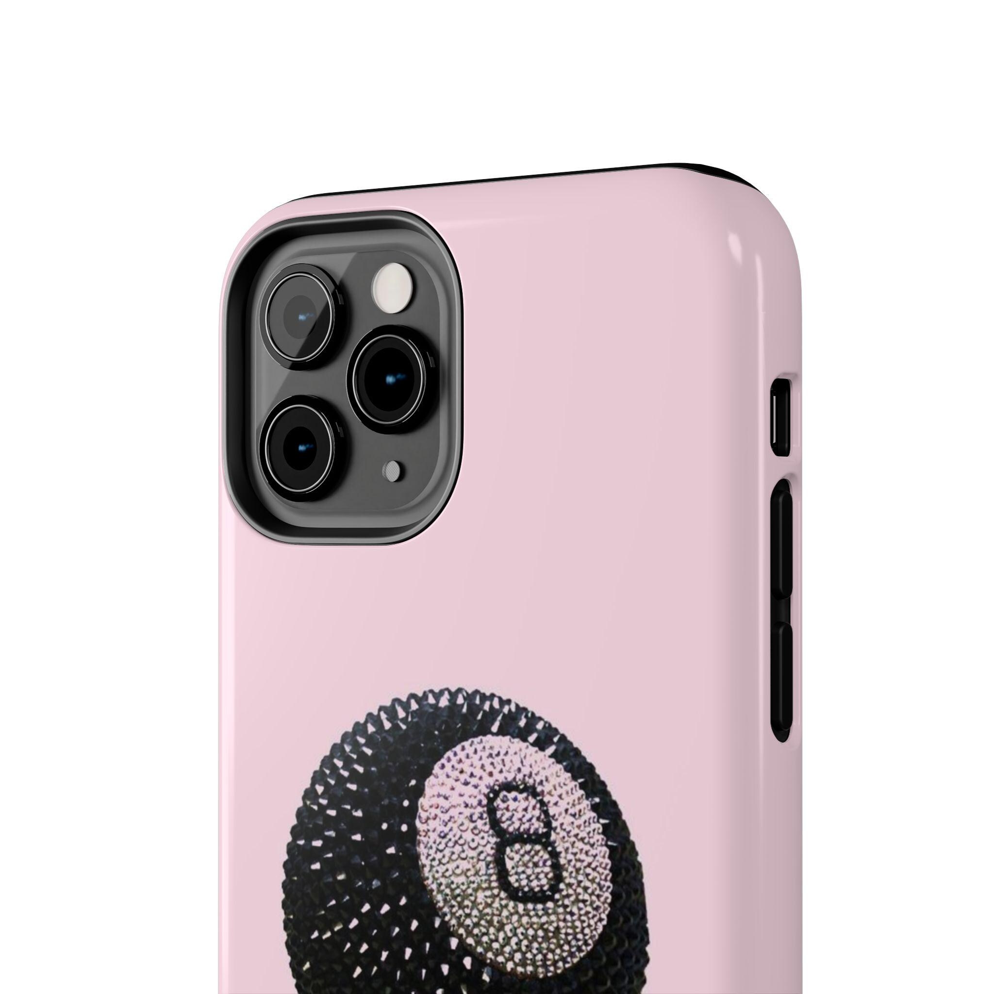 Y2k 8 Ball iPhone 14, 15, 16 Pro Cases, Pink Trendy Phone Case ...