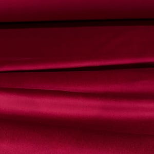 Dark Red Cotton Velveteen Garnet Cotton Velvet Maroon Fabric Deep Red ...