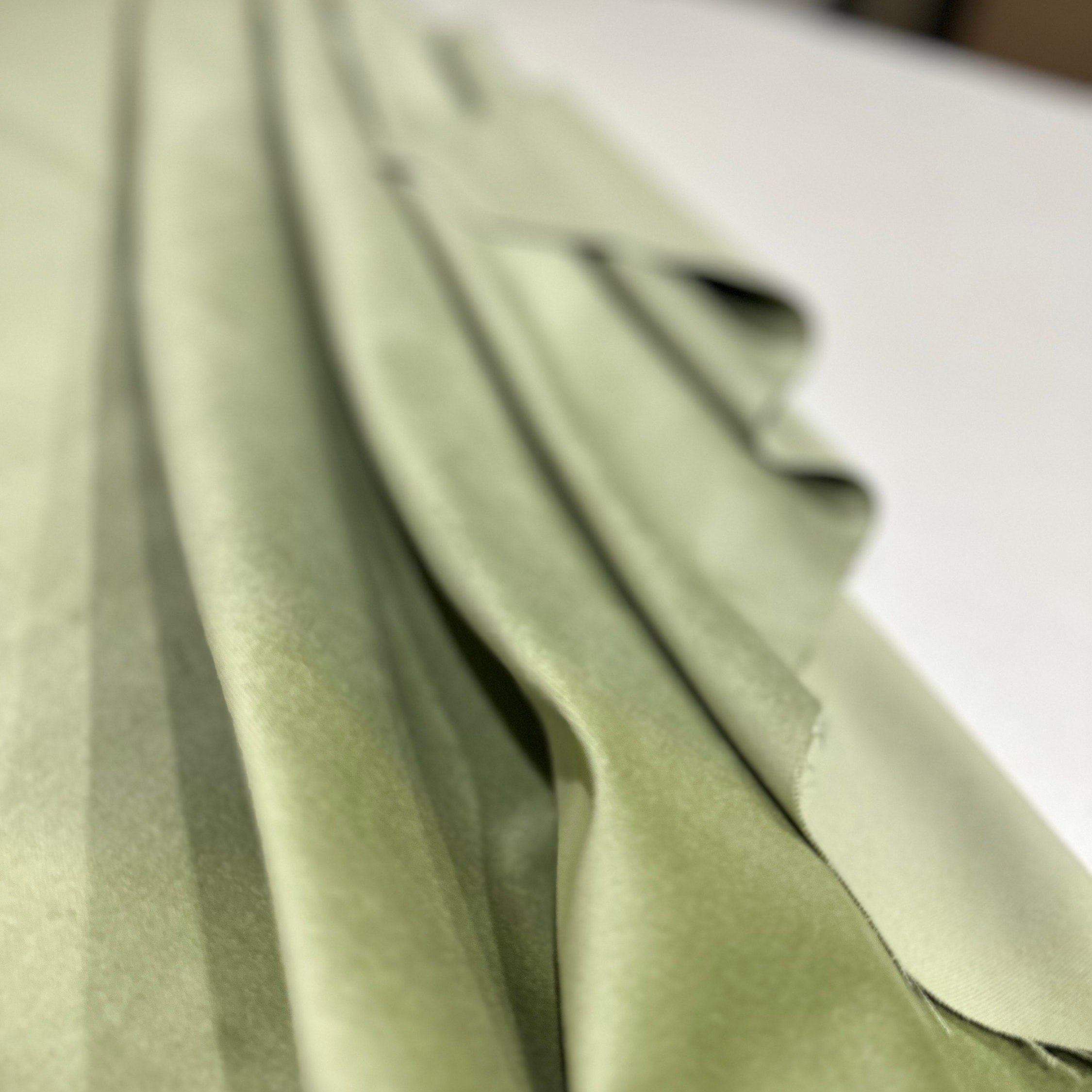 Sage Green Cotton Velvet Fabric by Yard Cotton Velveteen Textile Light ...