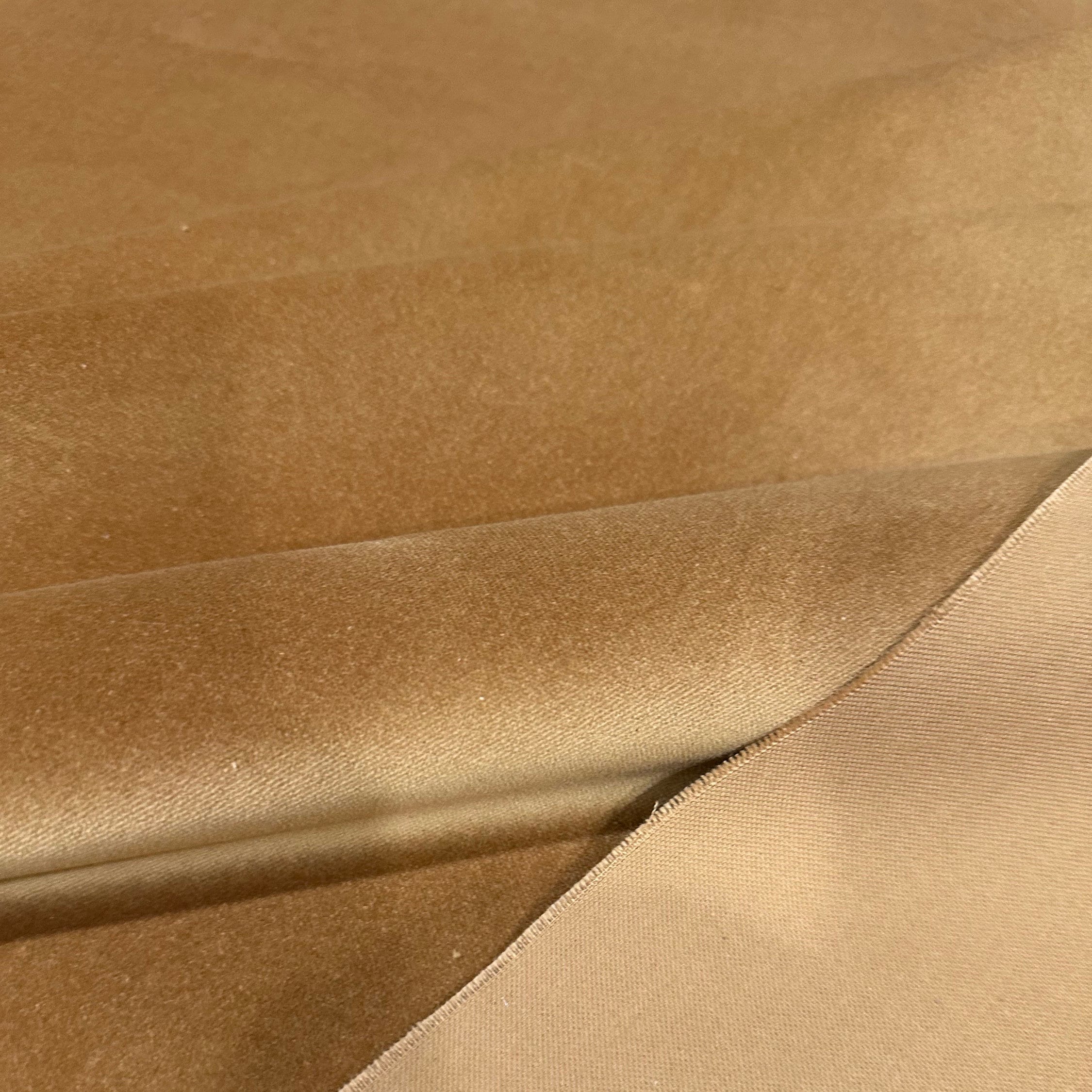 Antique Gold Velvet Fabric Luxury Matte Gold Cotton Velvet Drapes ...