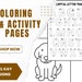 40-page Coloring and Activity Book: Fun Printable Activities for Kids ...