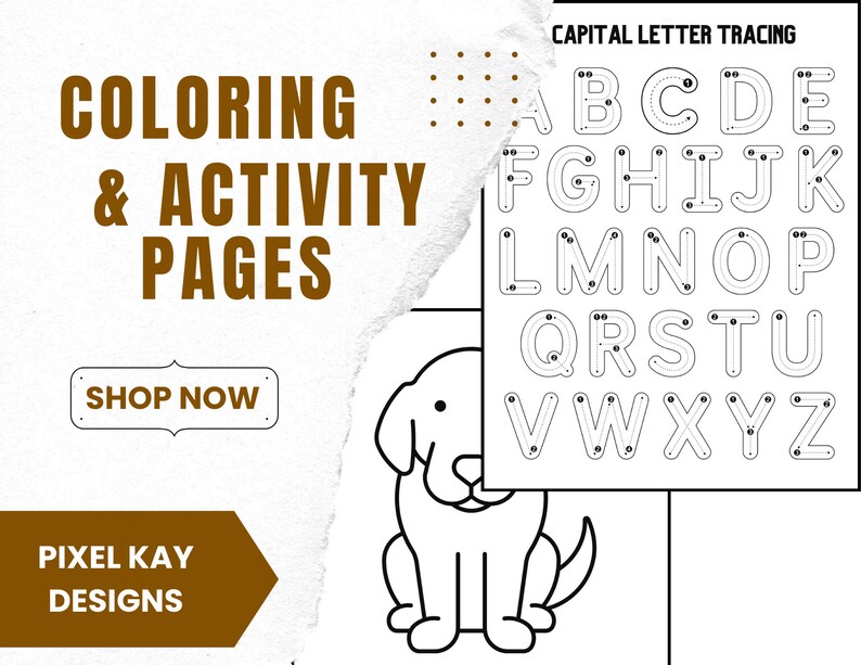 40-page Coloring and Activity Book: Fun Printable Activities for Kids ...