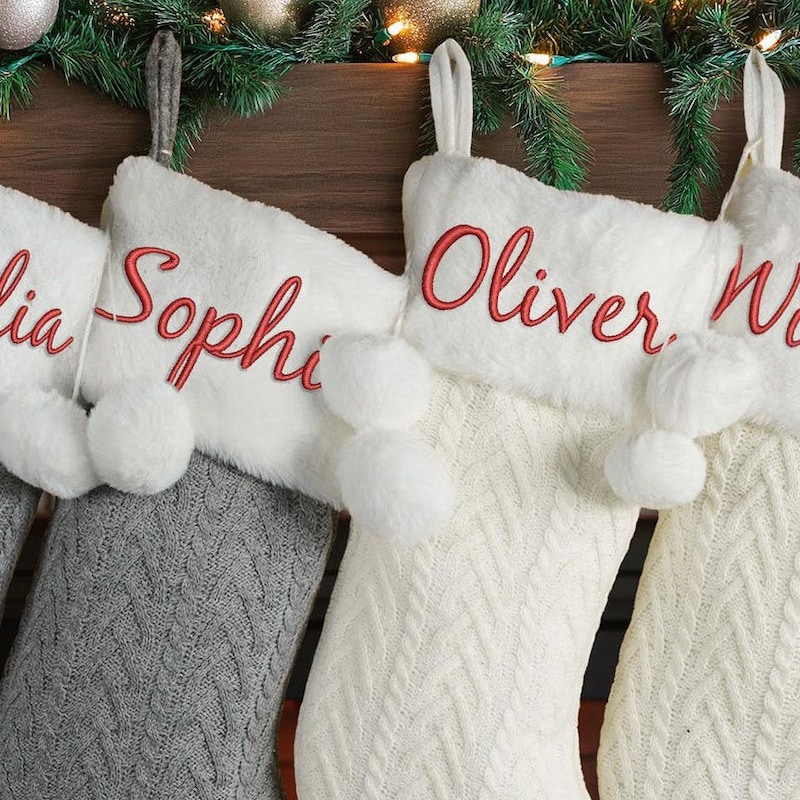 Christmas With Pompom - Etsy