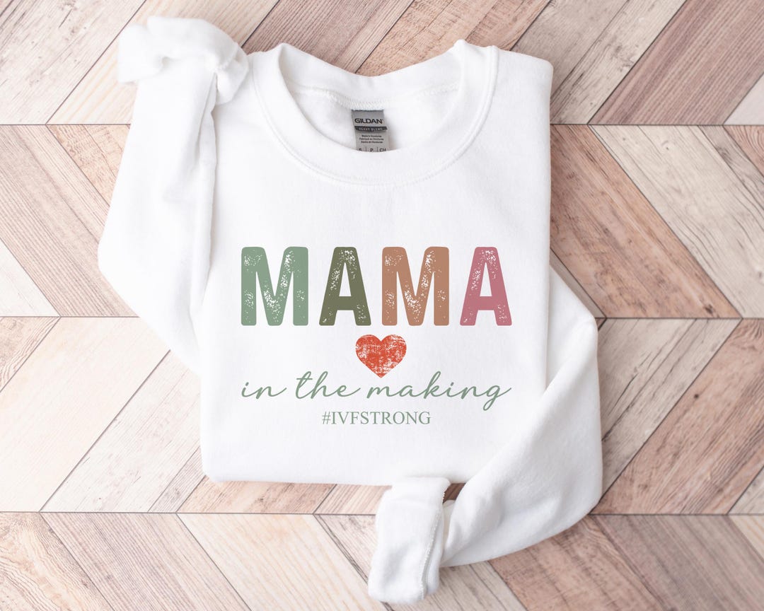 IVF Mama in the Making Sweatshirt, Transfer Day Gift, Egg Retrieval ...