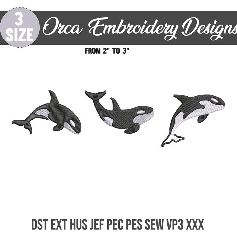 Whale Embroidery - Etsy