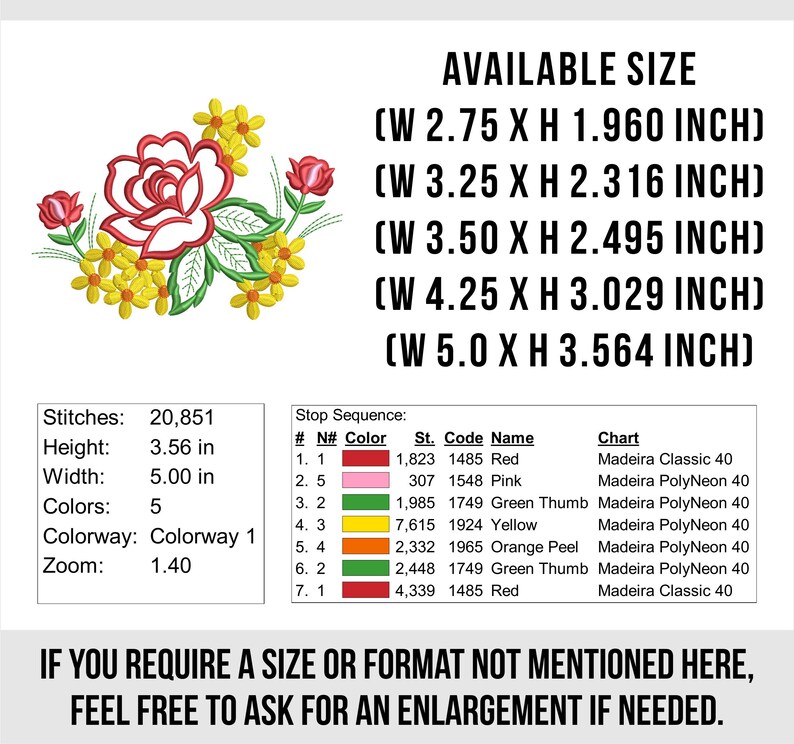 Rose Floral Applique Embroidery Designs, Machine Embroidered Digital ...