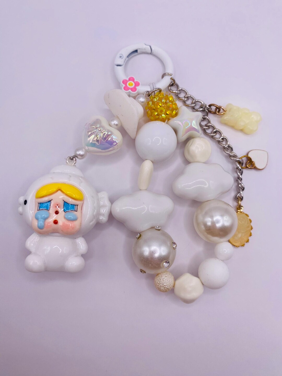 Mini Fish Cry Baby Keychains - Etsy