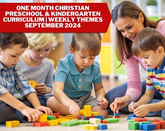 CHRISTIAN PRESCHOOL KINDERGARTEN Daycare Curriculum Oct 2024 Weekly ...