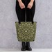 7-fold Geometric Penrose Tile Pattern Tote 1 Whimsical Two-sided ...
