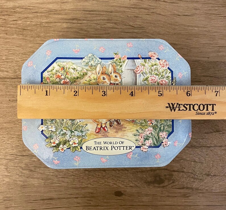 Vintage the World of Beatrix Potter Tin, Peter Rabbit Tin, Nursery ...