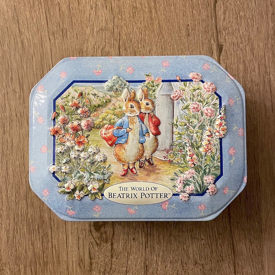 Vintage the World of Beatrix Potter Tin, Peter Rabbit Tin, Nursery ...