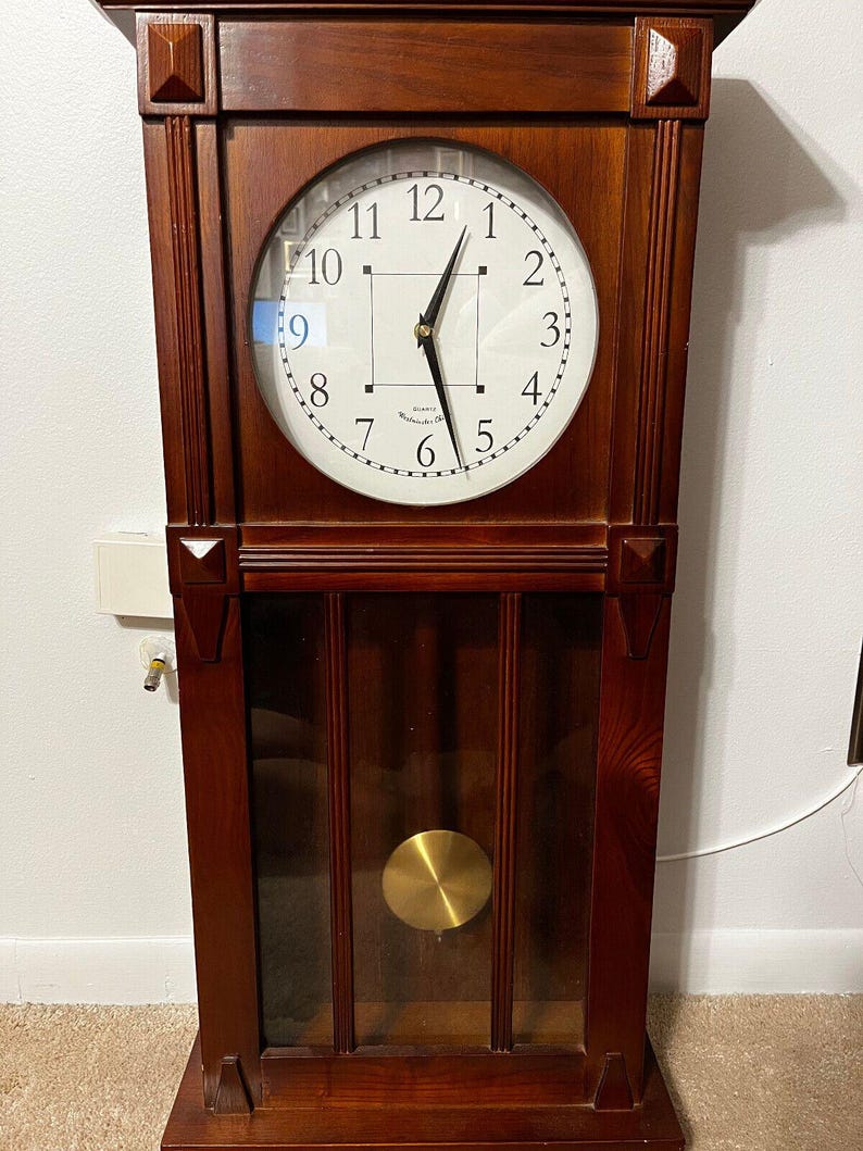 Daniel Dakota Westminster Chime Clock - New Quartz (battery Operated ...