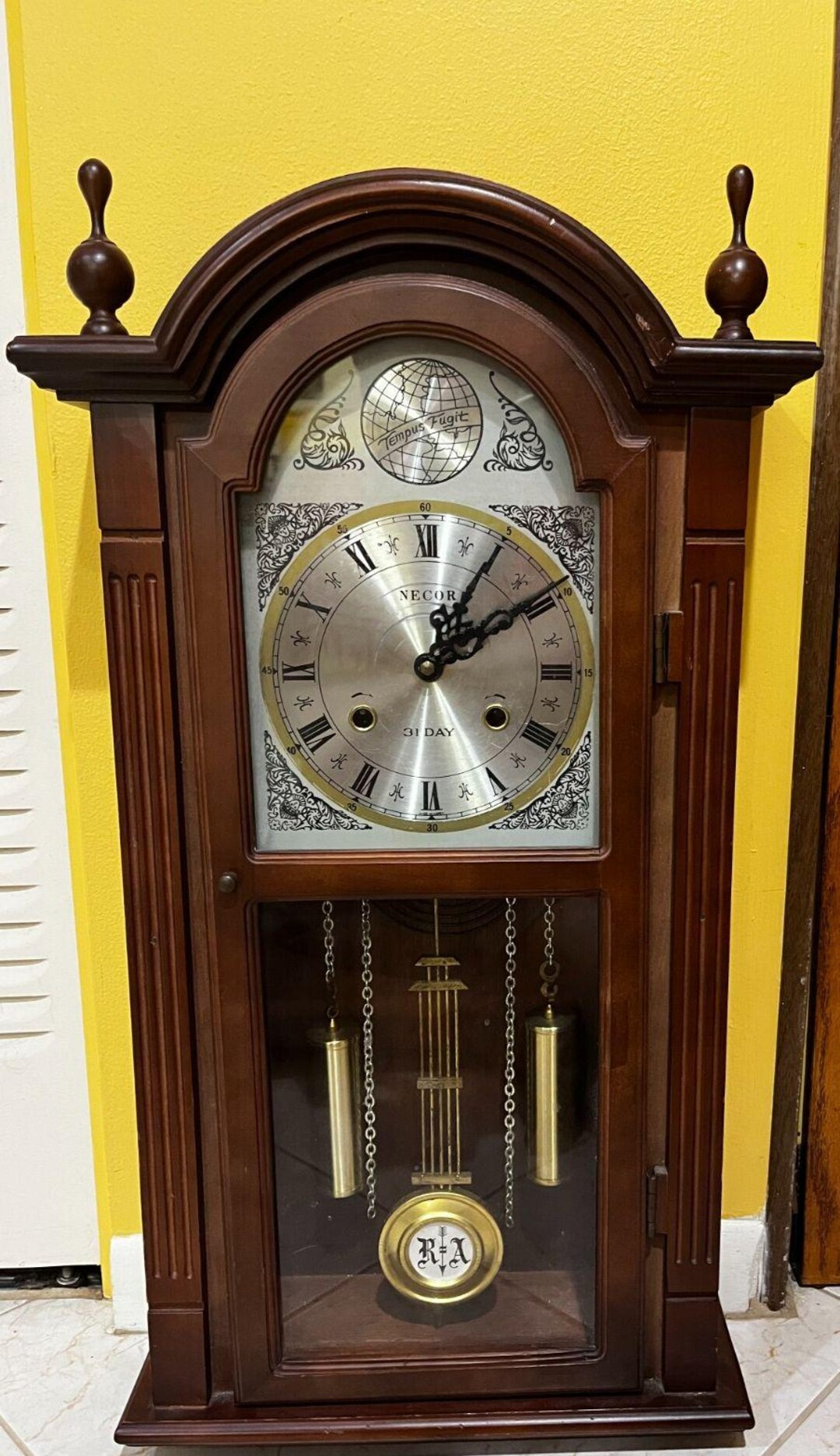Korean Necor 31-day Mechanical Wall Clock - No Key - Works but Needs Some Repair - Etsy