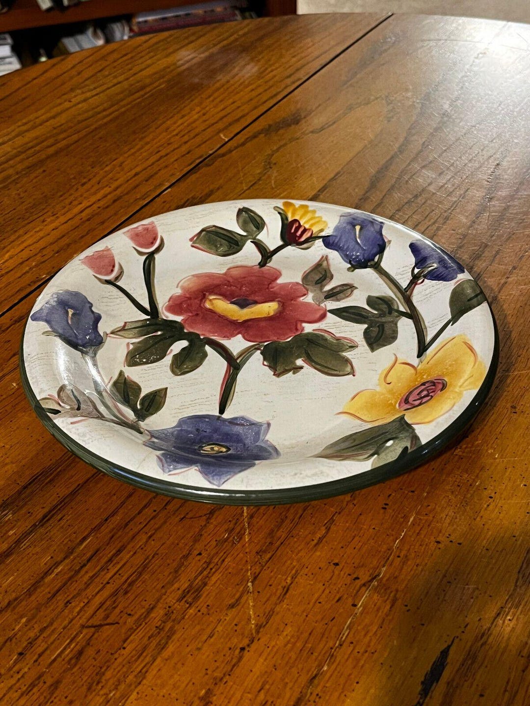 RARE Vintage Nantucket Floral 8 Dinner Plates 3 Plates - Etsy