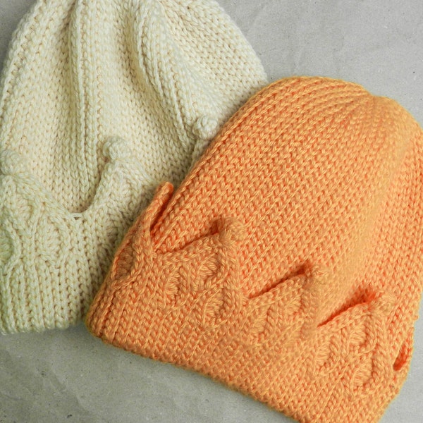Knit Crown Hat - Etsy