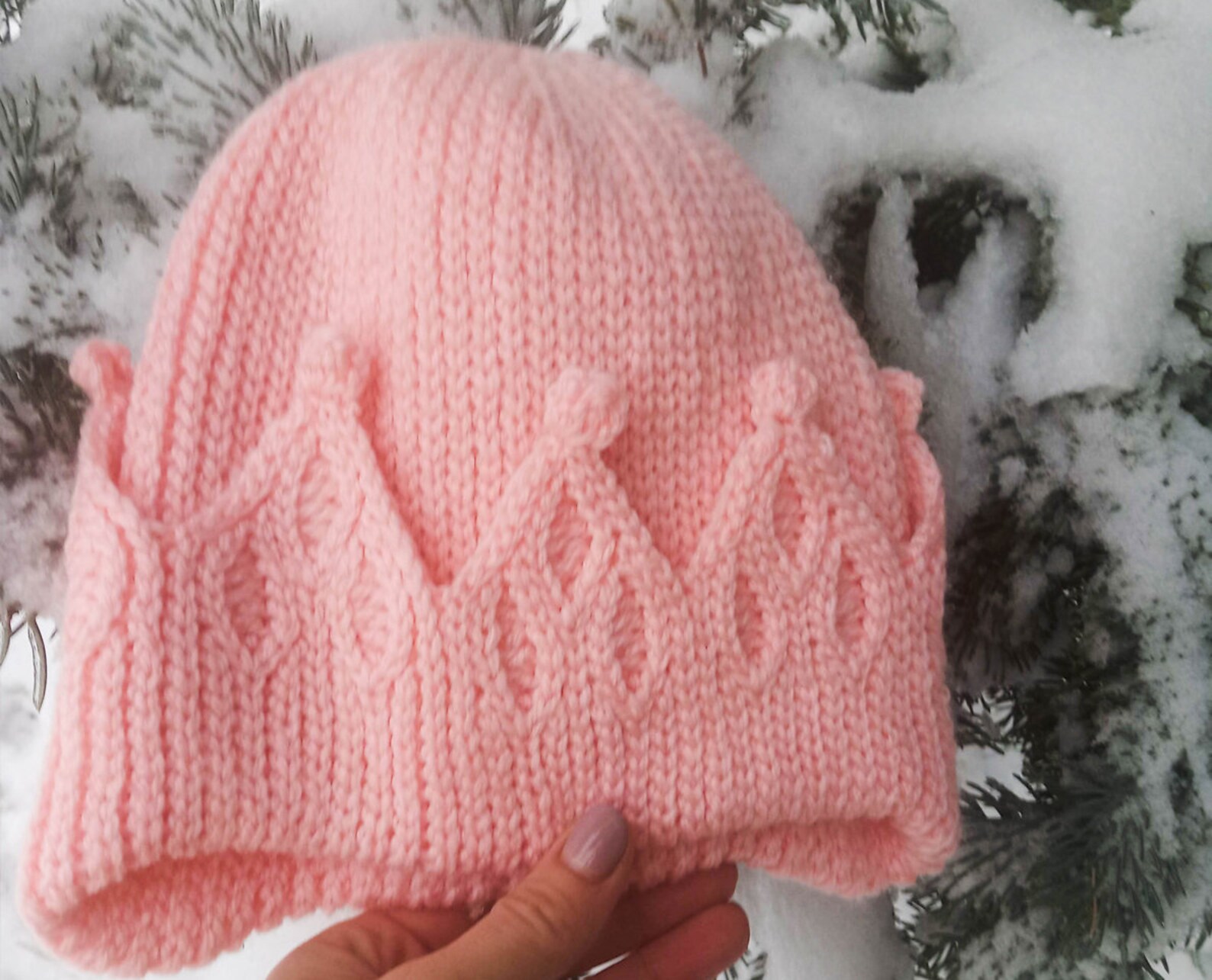 Crochet Crown Beanie Pattern – Princess Hat With Earflaps (PDF Pattern ...