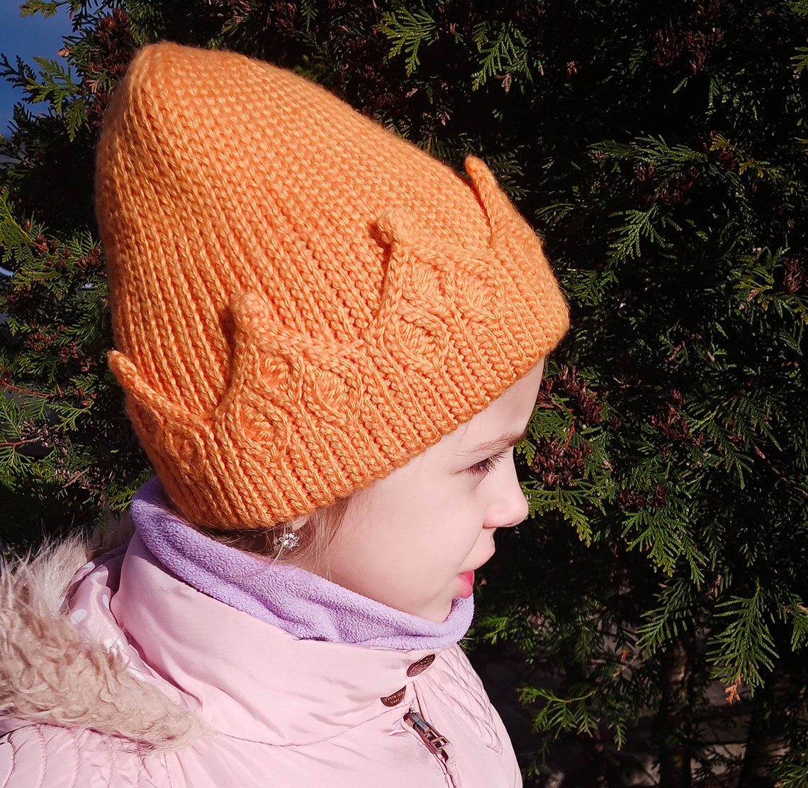 Crochet Crown Hat Pattern - Princess Crown Beanie Crochet / Crochet ...