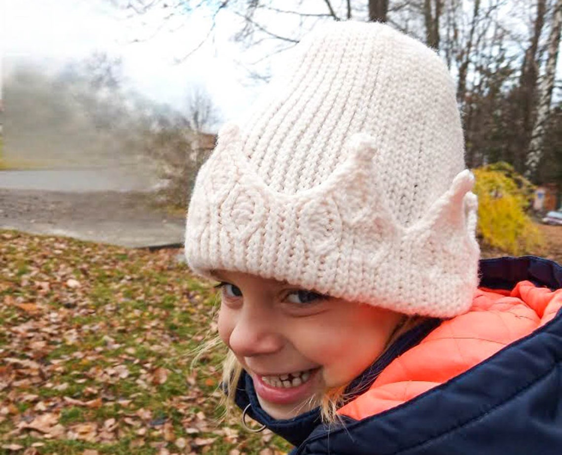 Princess Crown Crochet Hat Easy Pattern - Kids and Adults Crochet Crown ...