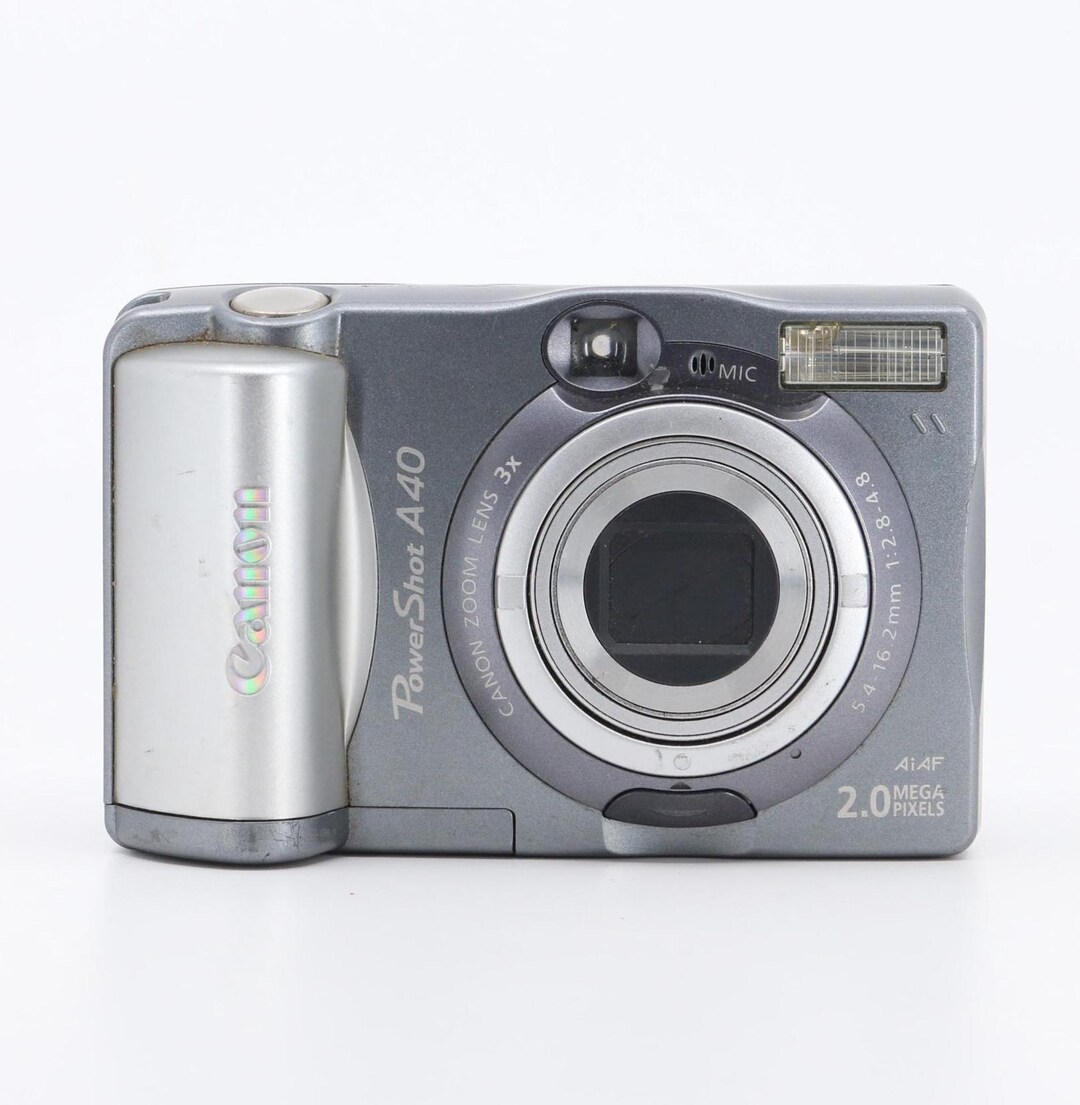 Y2K Canon Powershot A40 Digital Camera Vintage Digicam CCD - Etsy