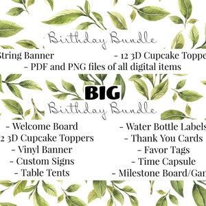 Birthday Bundle - Etsy