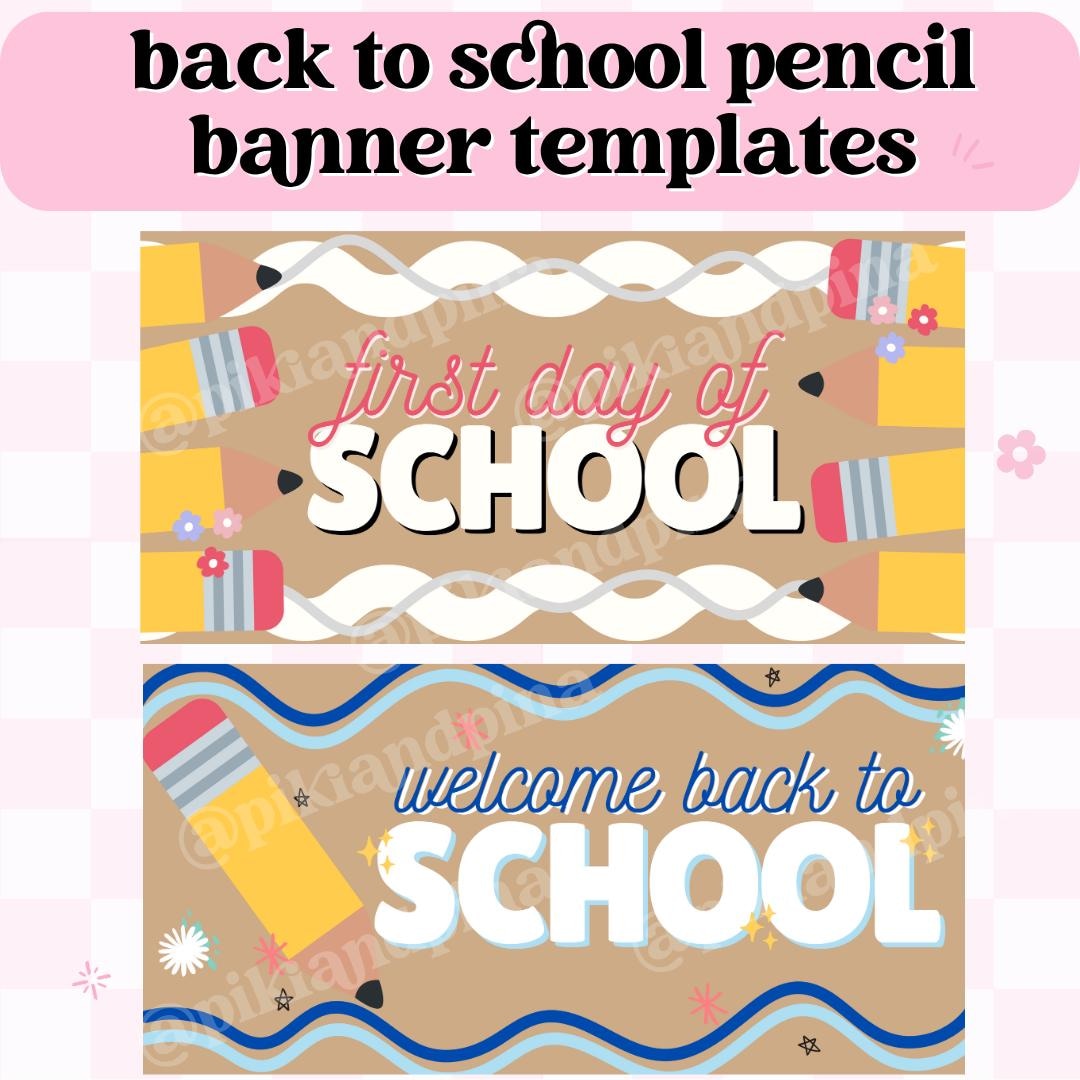 Editable Welcome Banner Template: Classroom Door Sign (canva, Digital ...