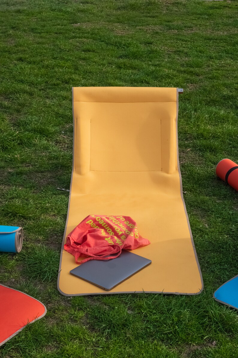 Yellow Foldable Tilt Adjustable Wooden Sun Lounger, Light Folding ...