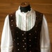 Brown Velor Vintage Vest for Women, Size M, L - Etsy