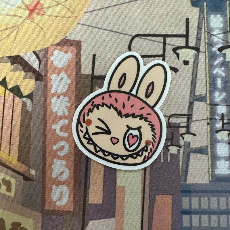 Labubu Sticker - Etsy