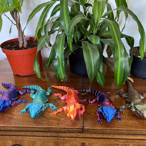 Bearded Dragon 3d Print File - Etsy