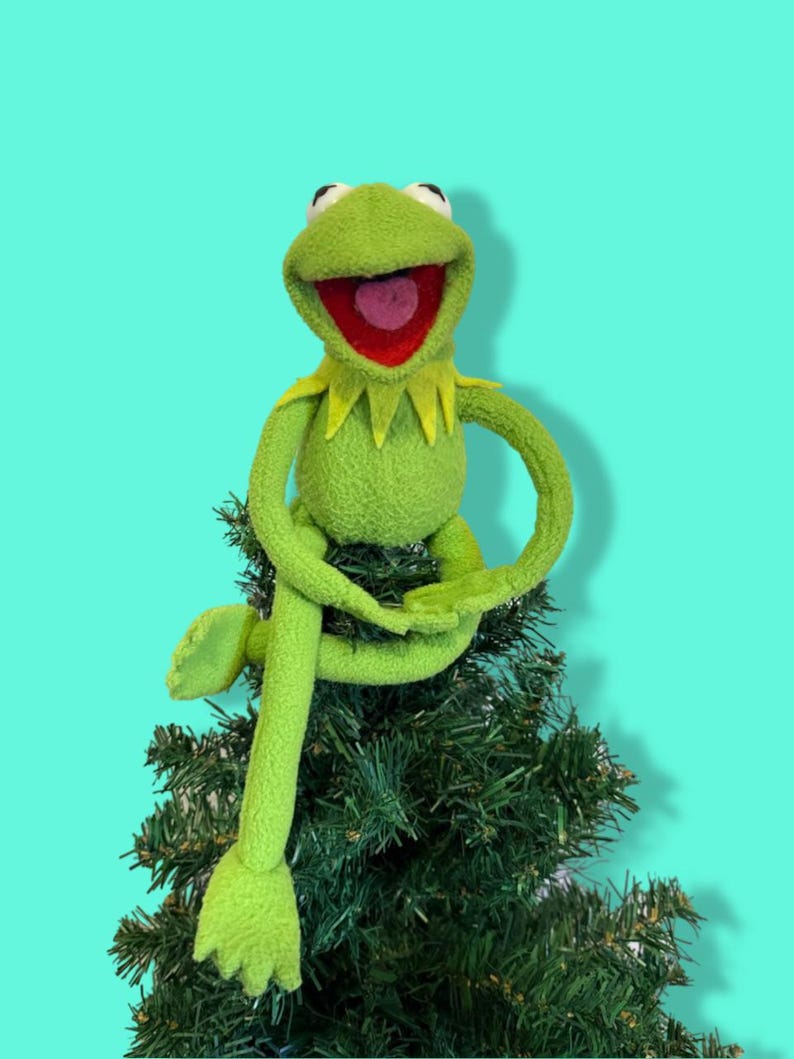 Kermit Tree Topper - Etsy