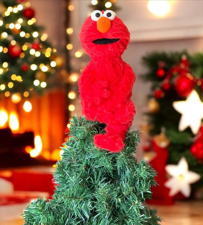 Elmo Tree Topper - Etsy