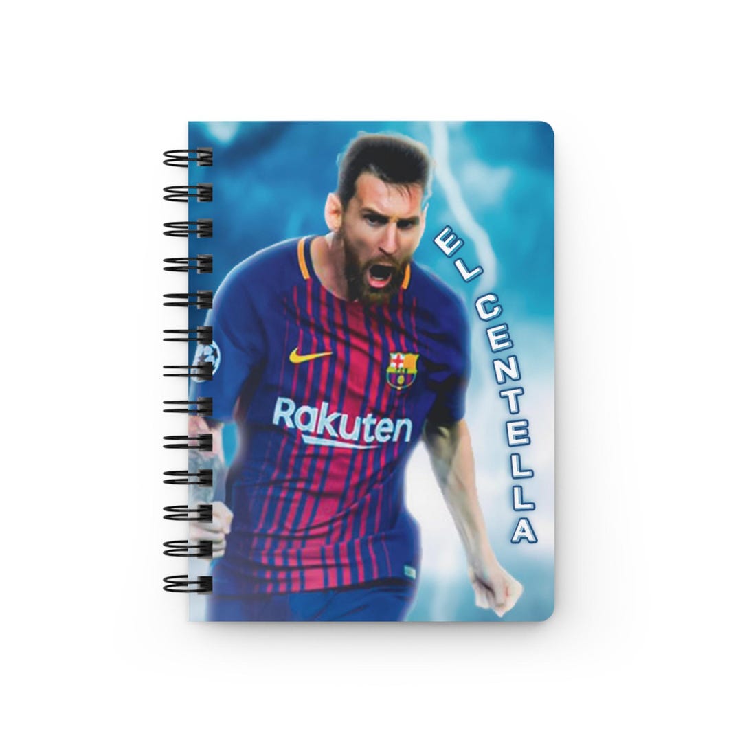 El Centella Lionel Messi Argentina Notebook, Retro Messi Fan, Messi ...