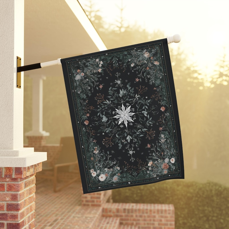 Tapestry Winter Garden - Etsy