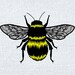 Cute Bee Embroidery Design Bee Machine Embroidery Design Bee Embroidery ...