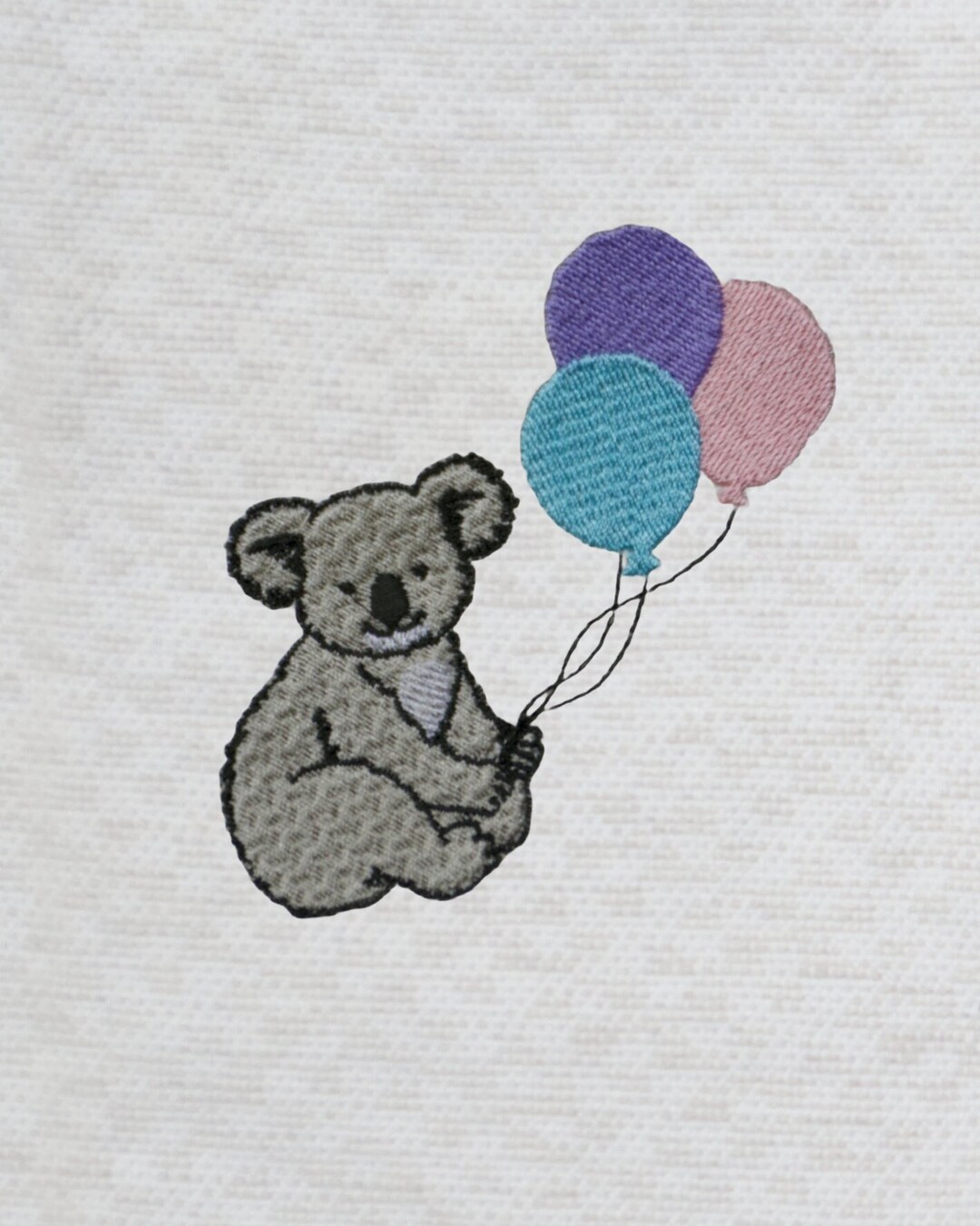 Koala Embroidery Designs for Birthday Embroidery Designs for Boy Girl ...