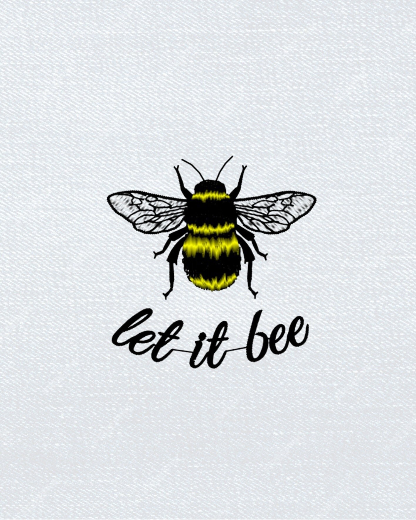 Bee Embroidery Design Bee Machine Embroidery Design Bee Embroidery File ...