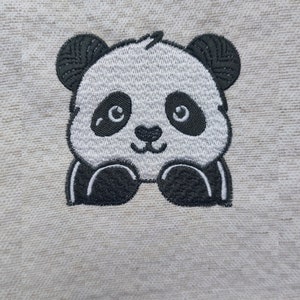 Cute Baby Panda Embroidery Machine Design Panda Bear Embroidery Design ...