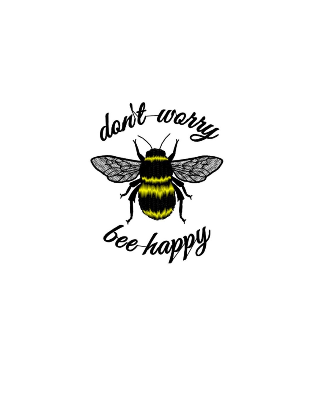 Cute Bee Embroidery Design Bee Machine Embroidery Design Bee Embroidery ...