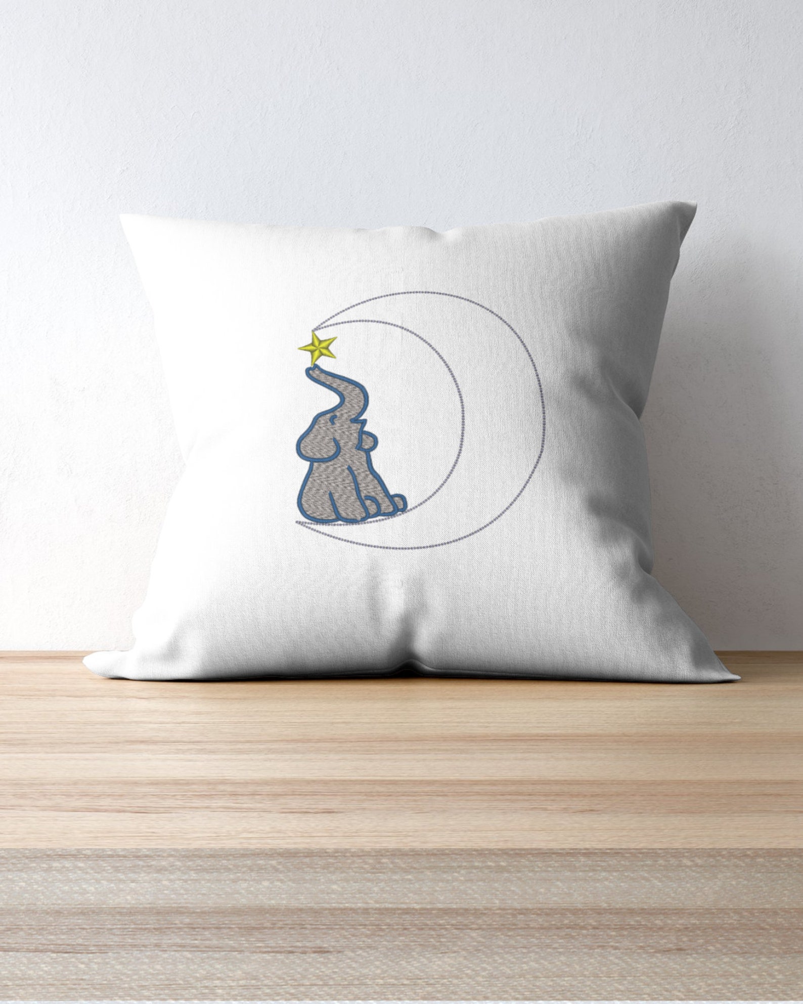 Cute Elephant Machine Embroidery Design Baby Elephant Embroidery Design ...