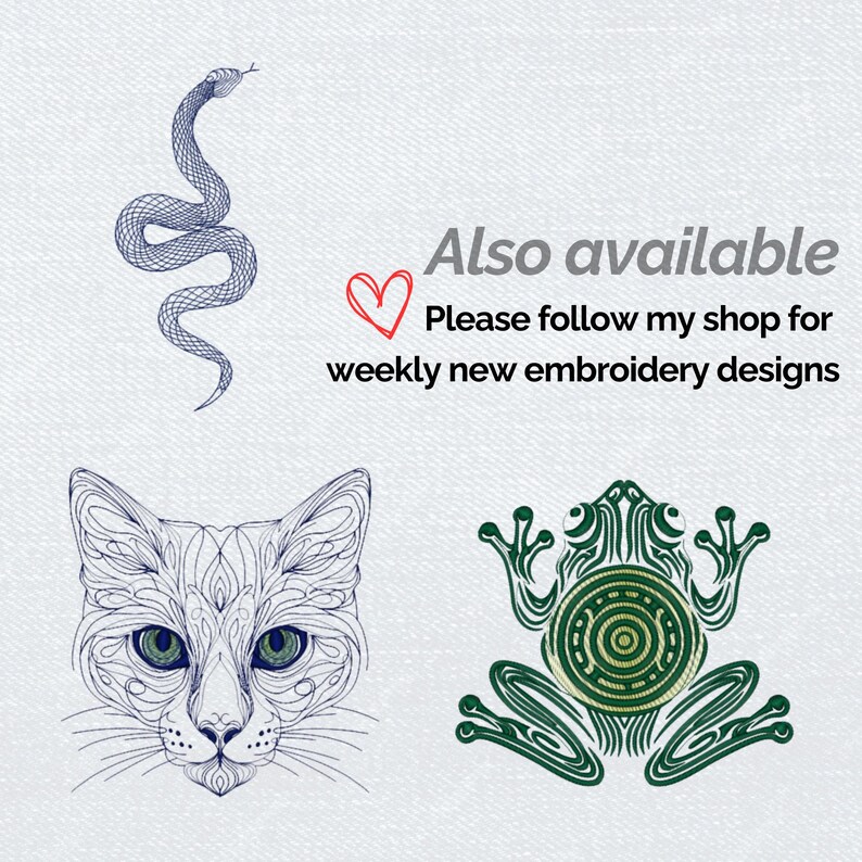 Cool Snake Embroidery Design Snake Embroidery File Celestial Symbolist ...